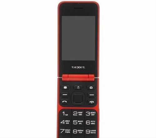 Сотовый телефон Texet TM-405 красный