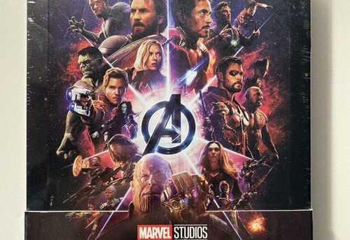 Avengers Infinity War blufans blu-ray steelbook