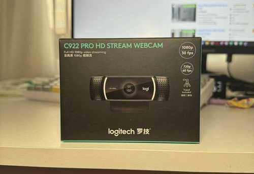 Новая веб-камера Logitech C922 Pro Stream