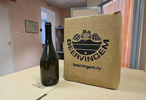 Бутылки шампанские Beervingem 0,75 л, 18 шт в карт