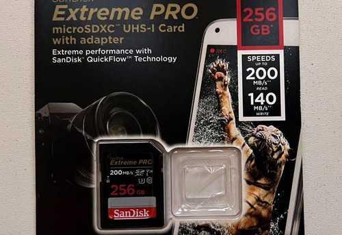 Карта памяти sdxc 256 GB SanDisk Extreme PRO