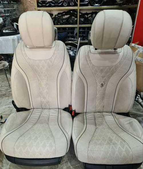 Передние сиденья Mercedes W222