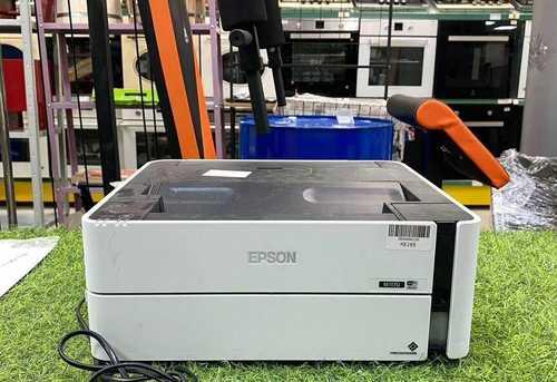 Принтер струйный Epson M1170, ч/б, A4, серый/черны