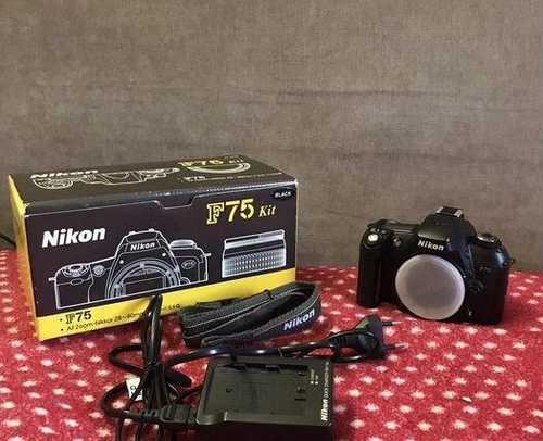 Плёночный фотоаппарат nikon F75