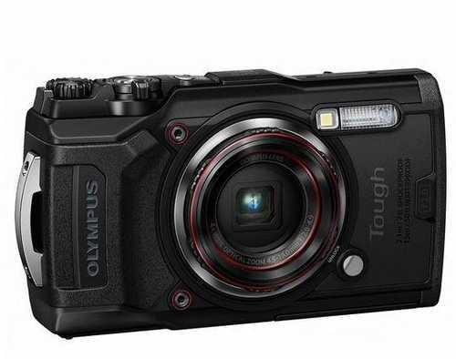 Цифровой фотоаппарат Olympus Tough TG-6 черный