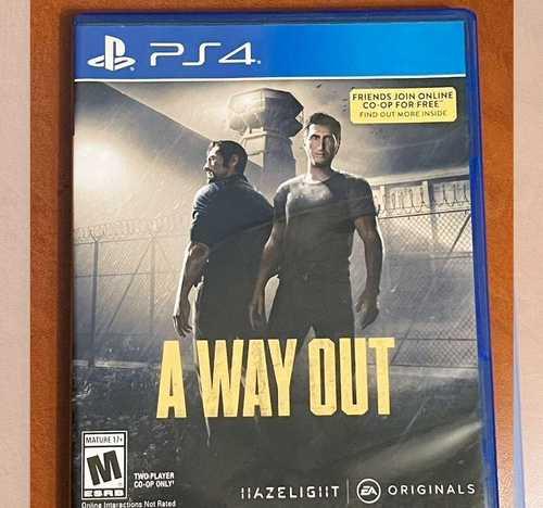 A way out ps4