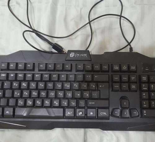 Игровая клавиатура Оклик 757G
