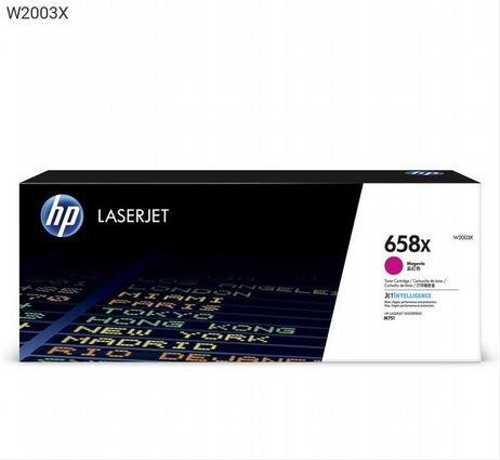 Тонер-картридж HP 658X Лазерный Пурпурный 28000стр