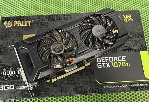 Видеокарта Palit GTX1070Ti 8GB Dual