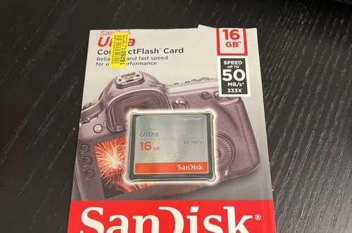 Compact flash 16gb SanDisc