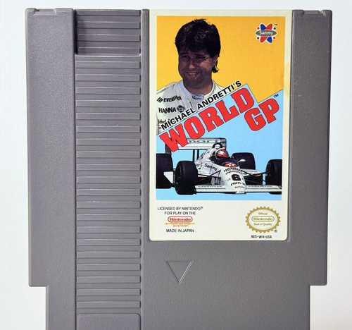 Картридж Michael Andretti's World, NES