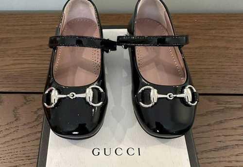 Туфли на девочку Gucci