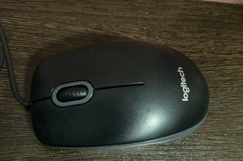 Компьютерная пооводная мышь logitech B 100