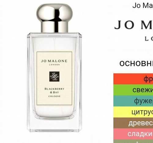 Jo Malone blackberry bay/распив