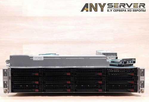 Сервер Supermicro 6028TR 4x E5-2683v3 128Gb 12LFF