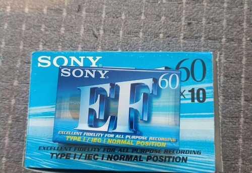 Новые аудиокассеты Sony EF60