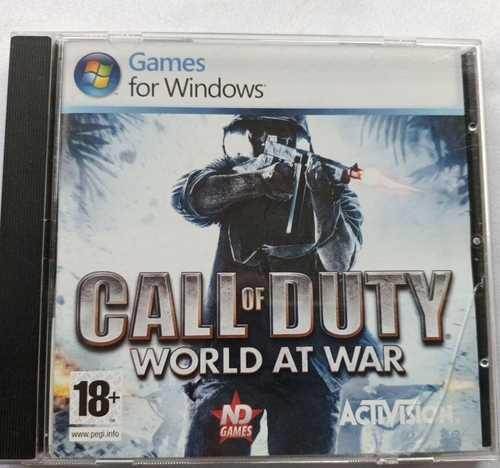 Компьютерная игра Call of Duty-world AT war