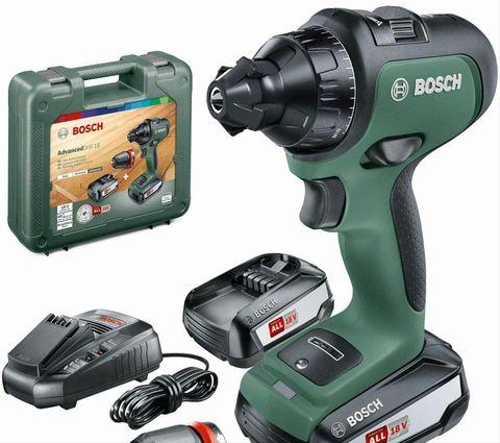 Аккумуляторный шуруповерт Bosch AdvancedDrill 18