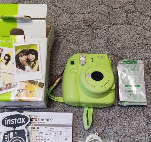 Пленочный фотоаппарат fujifilm instax mini 9