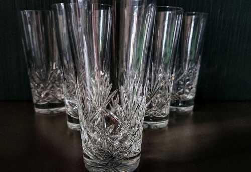 Хрустальные стаканы 250 мл