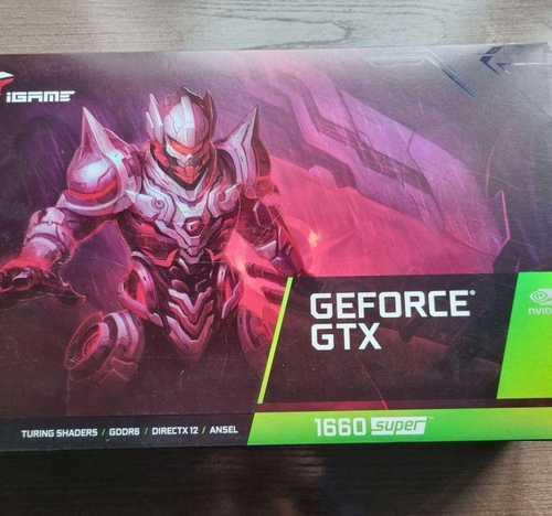 Видеокарта gtx 1660 super igame