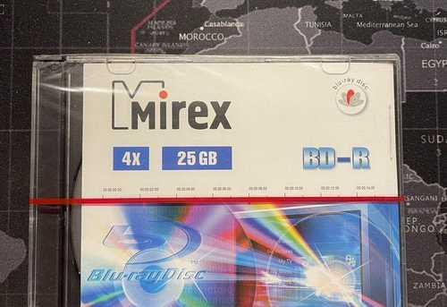 Диск BD-R Mirex 25 Gb, 4x, Slim Case (1)