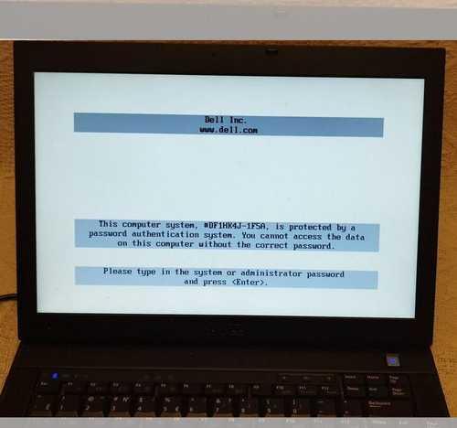 Ноутбук dell latitude неисправный
