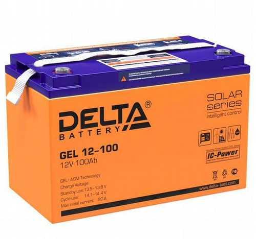 GEL 12-100, Батарея для ибп Delta GEL