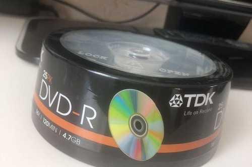 Болванка диски DVD-R TDK Verbatim