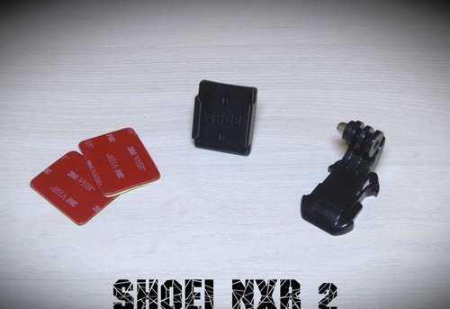 Крепление камеры GoPro на Мотошлем shoei NXR 2