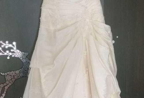 Свадебное платье р-р40-44