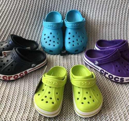 J5 lite ride Сабо детские crocs разные все размеры