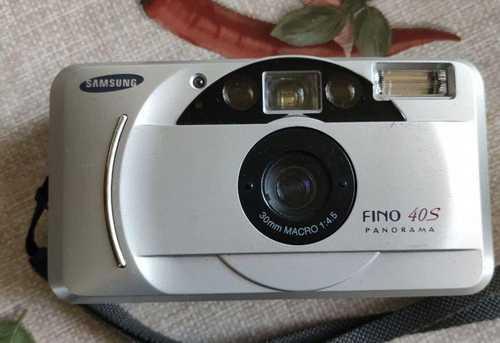 Плёночный фотоаппарат Samsung Fino 40s panorama