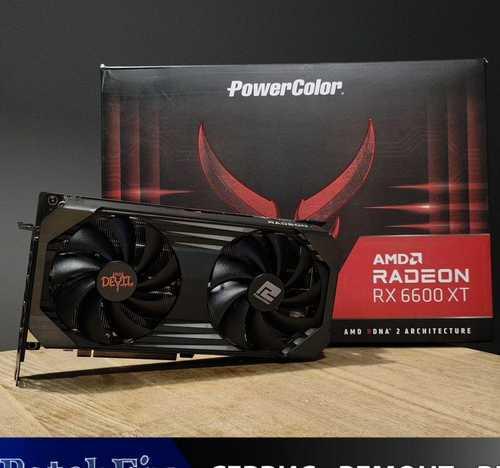 Видеокарта PowerColor AMD RX 6600 XT Red Devil OC