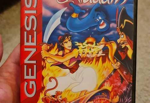 Картридж Sega Genesis Aladdin (реплика)