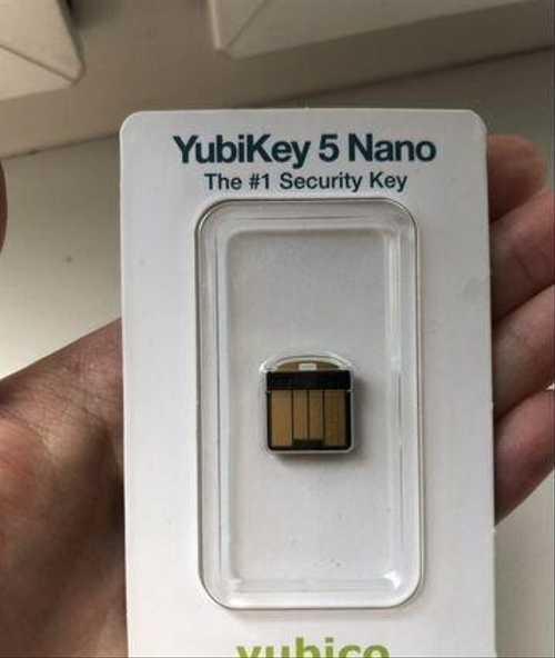 Устройство контроля доступа Yubikey 5 Nano