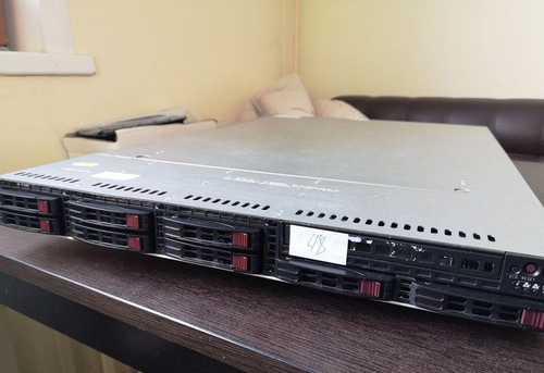 Сервер 1u supermicro 1027R-WRF4+