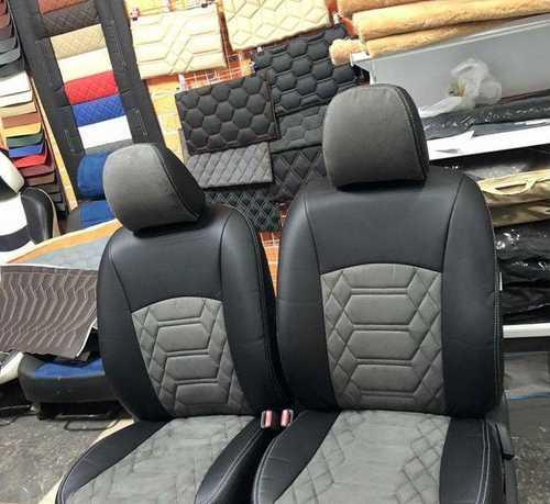 Авточехлы на Тойота Королла из экокожи