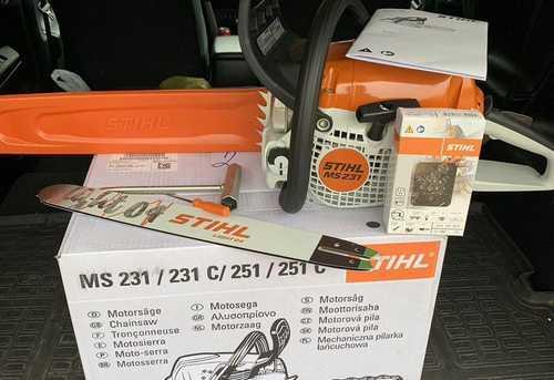 Бензопила Stihl MS 231 шина 16 дюймов