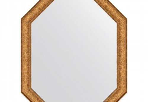 Зеркало Evoform Octagon BY 7131 63x83 медный эльд