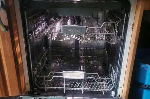 Посудомоечная машина Körting KDI6075 неисправная