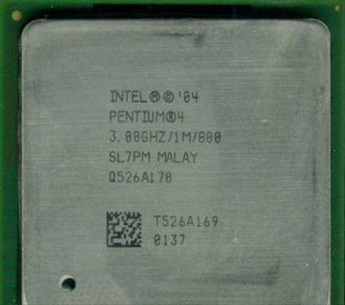 Процессор Intel Pentium 4 Prescott 3 Socket 478