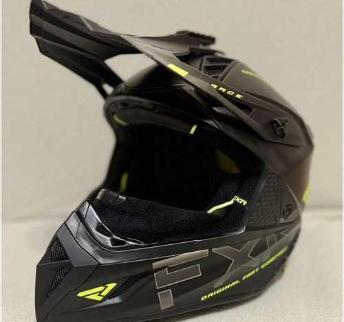 Шлем FXR Helium Race Div Black/Hi Vis