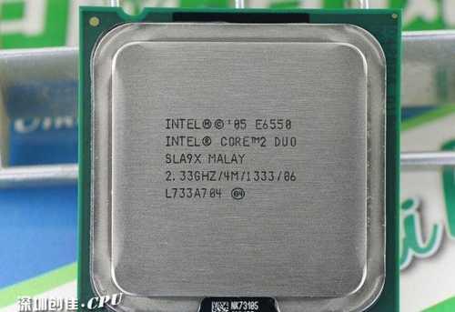 Процессор intel core 2 e6550