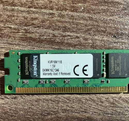 Оперативная память Kingston dimm DDR3 8 Gb