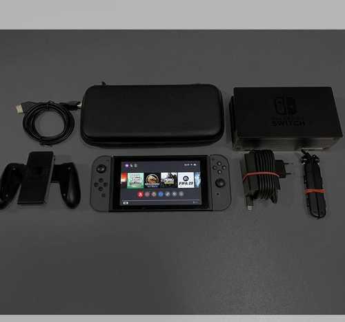 Nintendo Switch + Игры (40 шт.)