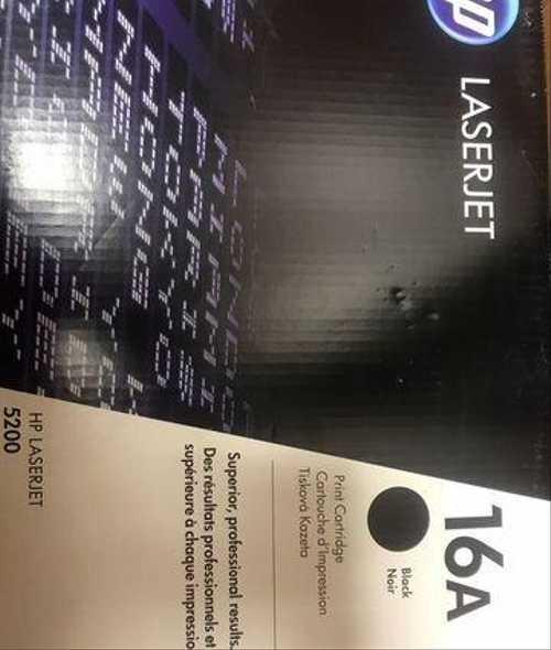 Картридж Q7516A (16A) для HP LJ 5200