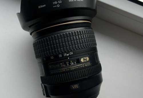 Объектив Nikon AF-S Nikkor24-120 mm 1.4 G