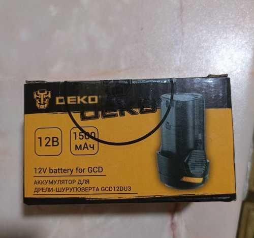 Батарея для шуруповерта deko