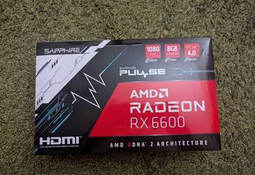 Видеокарта AMD RX6600 Sapphire pulse